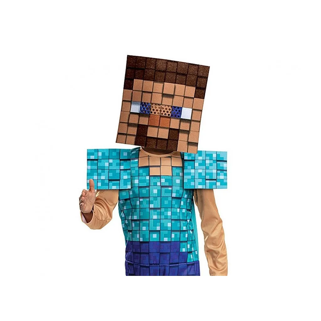 Minecraft Steve Plus jelmez 4-6 év - ezmegazshop