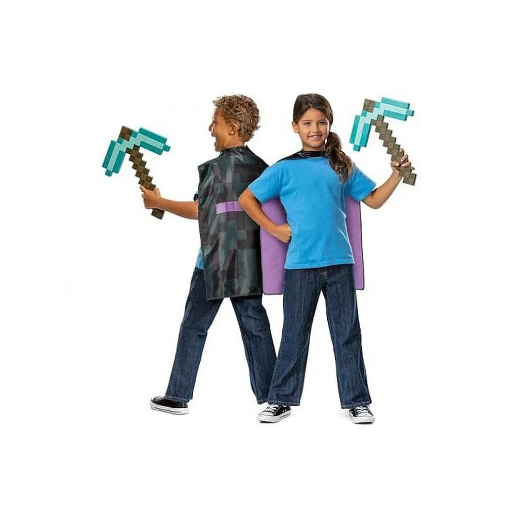 Minecraft csákány és köpeny szett - ezmegazshop